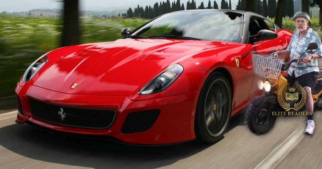 Young Guy Shows Off His Brand New Ferrari But an Old Man Beat Him in a ...