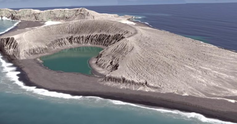 Undersea Volcanic Eruption Creates New Island That Can Survive Up to 30 ...